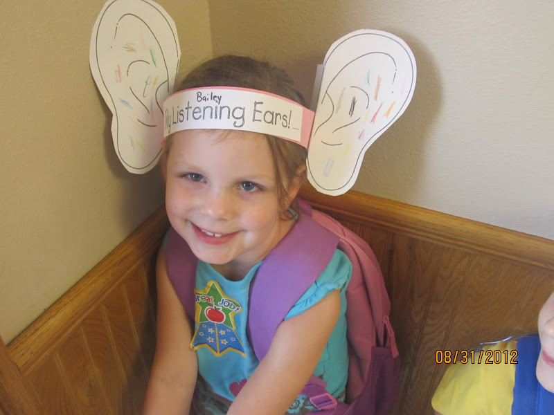 Queen of 4's: Listening Ears and Scenes from a Pre-k 4 Classroom